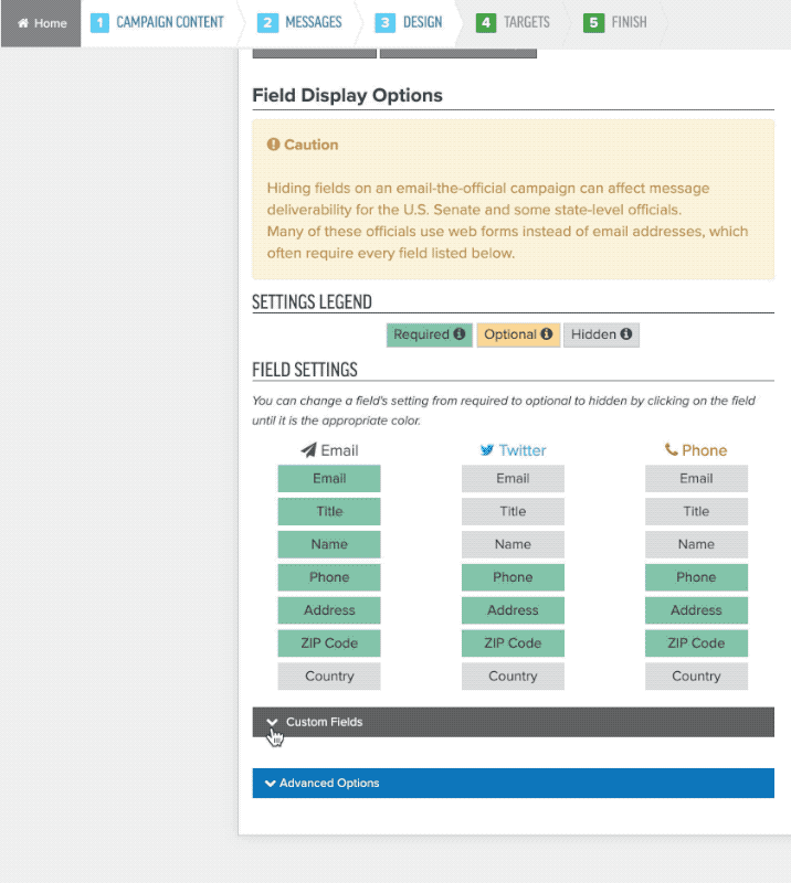Custom Fields Tutorial – Phone2Action