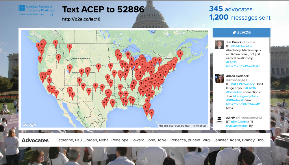 Live Map – Phone2Action